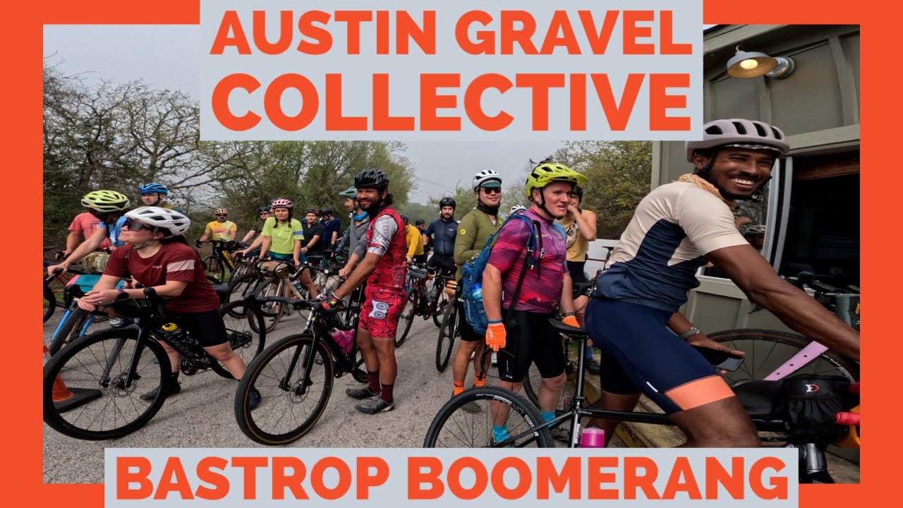 Austin Gravel Collective Rides the Bastrop Boomerang - YouTube