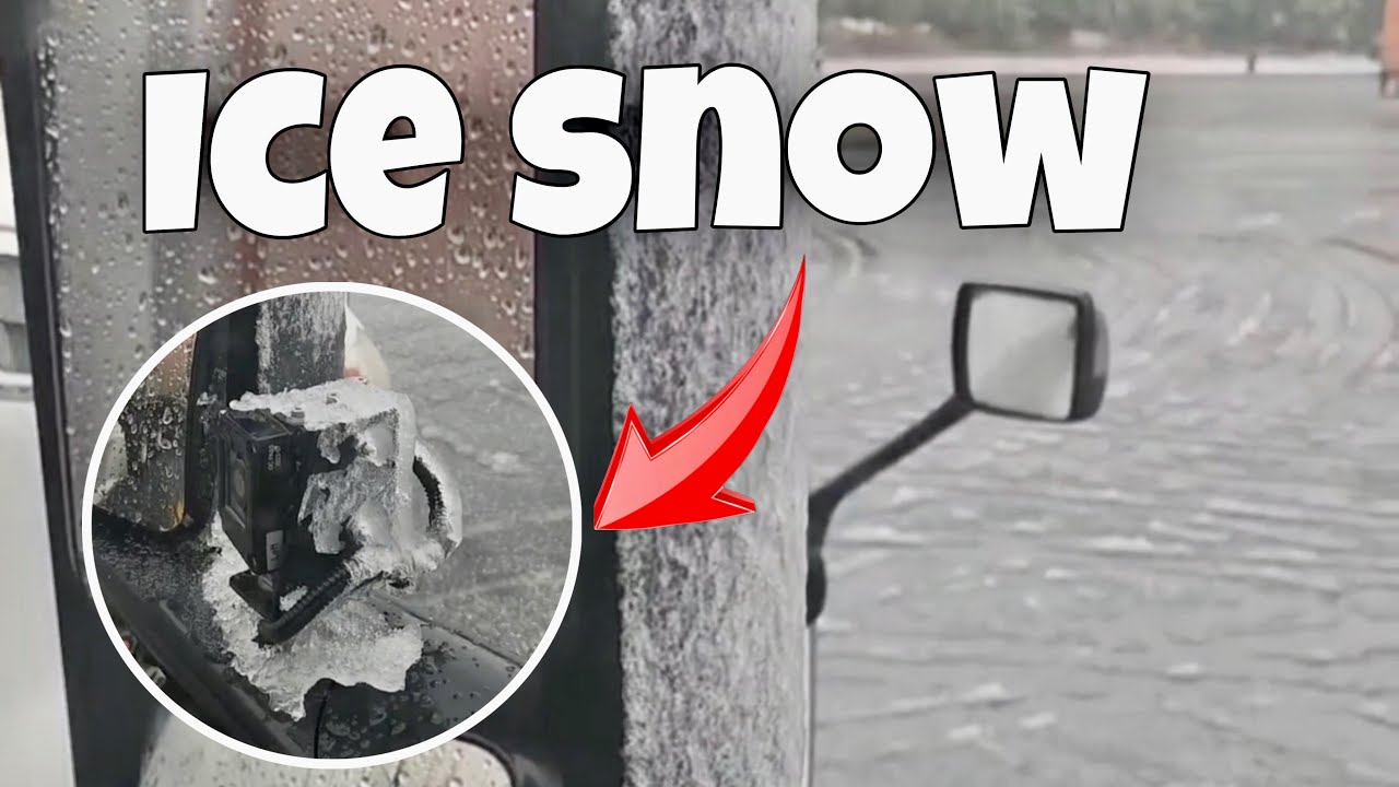 SNOWING! RAIN TURN TO ICE | ICE SNOW ️ #snow #weather #northcarolina # ...
