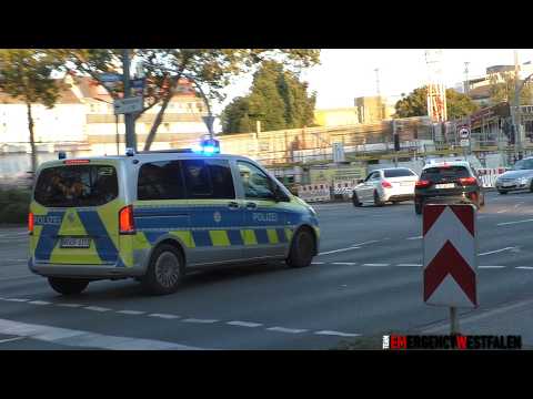 [VERFOLGUNGSJAGD durch DORTMUND 🏎️🚓] - EINSATZFAHRTEN POLIZEI NRW durch die DORTMUNDER CITY