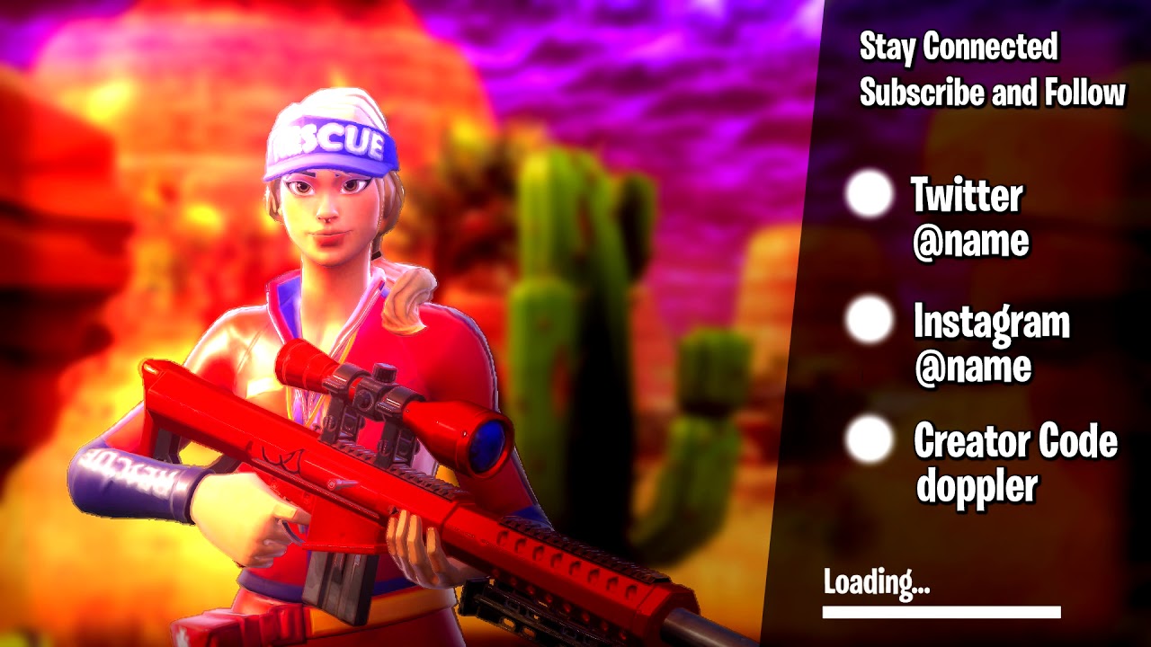 CUSTOM FORTNITE LOADING SCREEN INTRO ($5) 🔥 - YouTube