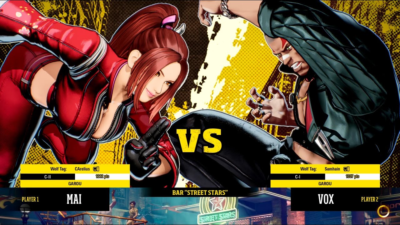 FATAL FURY: City of the Wolves Beta - Vox vs Mai Shiranui - Ranked ...