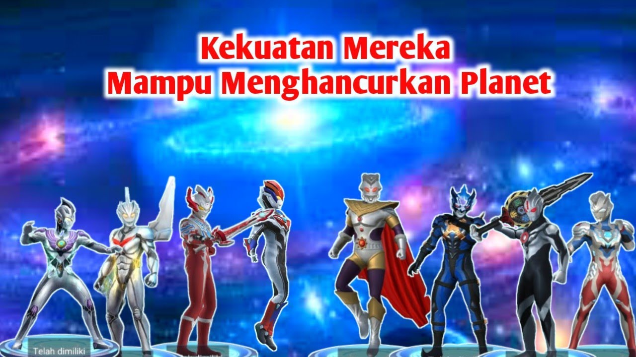Review Hero & Ultraman Terkuat dalam Game Ultraman Legend of Heroes RTV ...