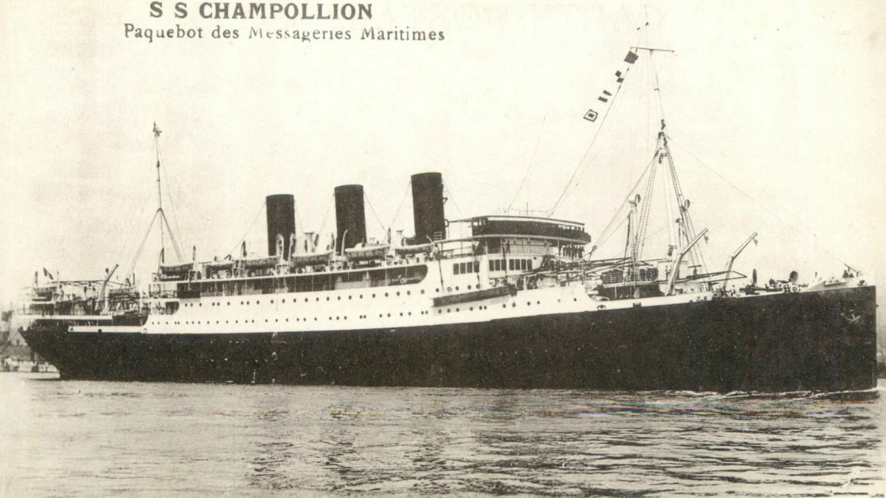 SS CHAMPOLLION (1925 - 1952) - YouTube