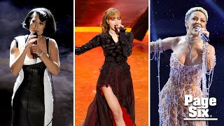 Live Lisa At The Oscars 2025 Red Carpet Lisa With Doja Cat And Raye At ...