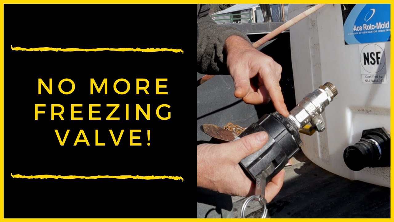 Water Valve Freezing? See This Easy Fix! - YouTube