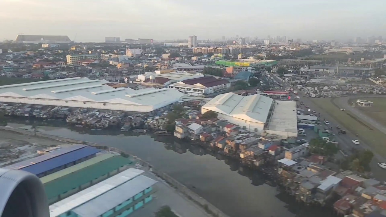 PHILIPPINE AIRLINES A320 RP-C8396 Landing in MANILA from TAGBILARAN ...