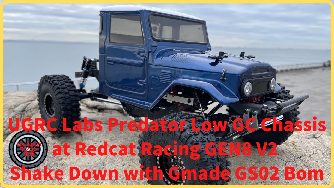 UGRC Labs Predator Low GC Chassis at Redcat Racing GEN8 V2 Shake Down ...