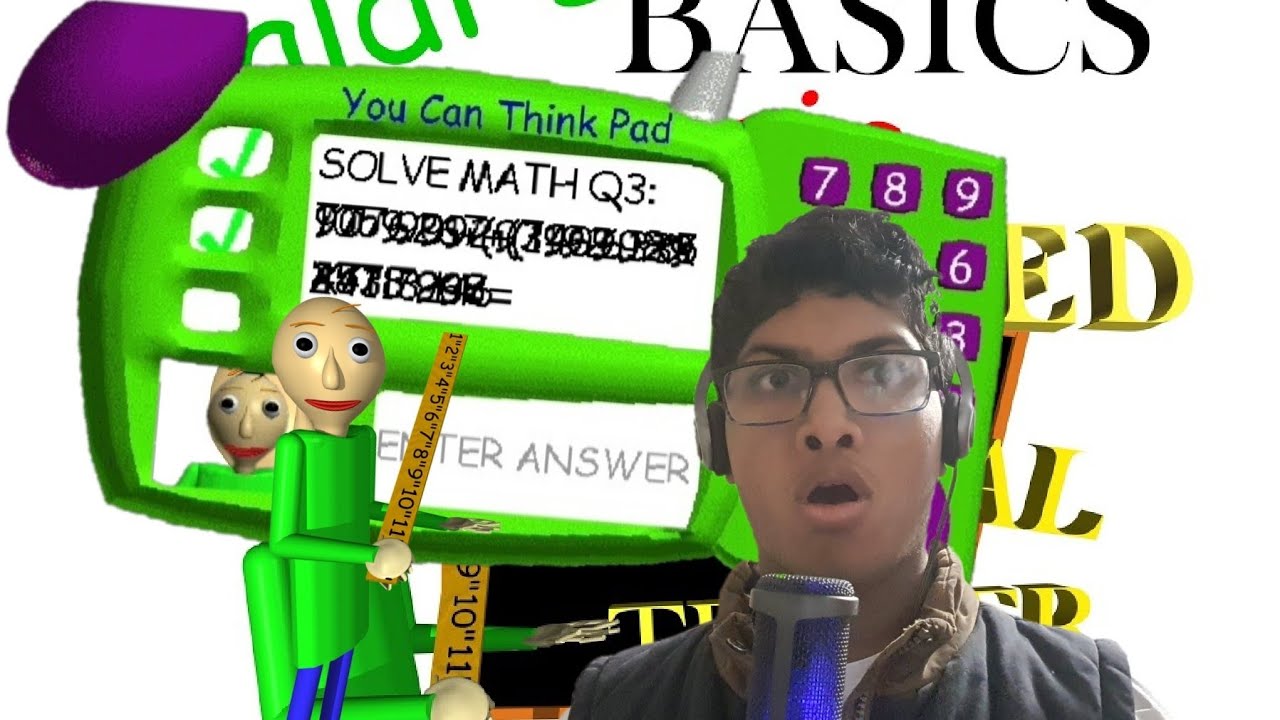The Answer to the impossible Question in Baldi's BASICS... - YouTube