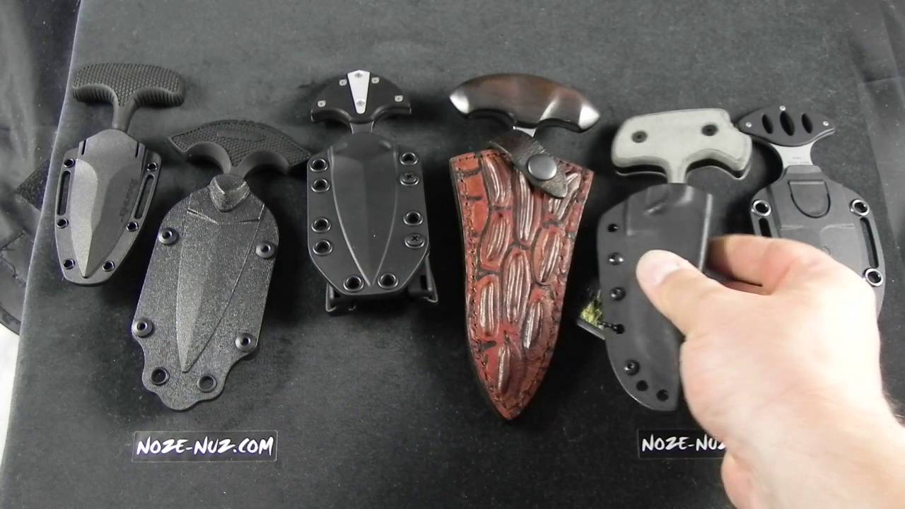 Tlacne dyky (Push Daggers, T-Handles) - YouTube