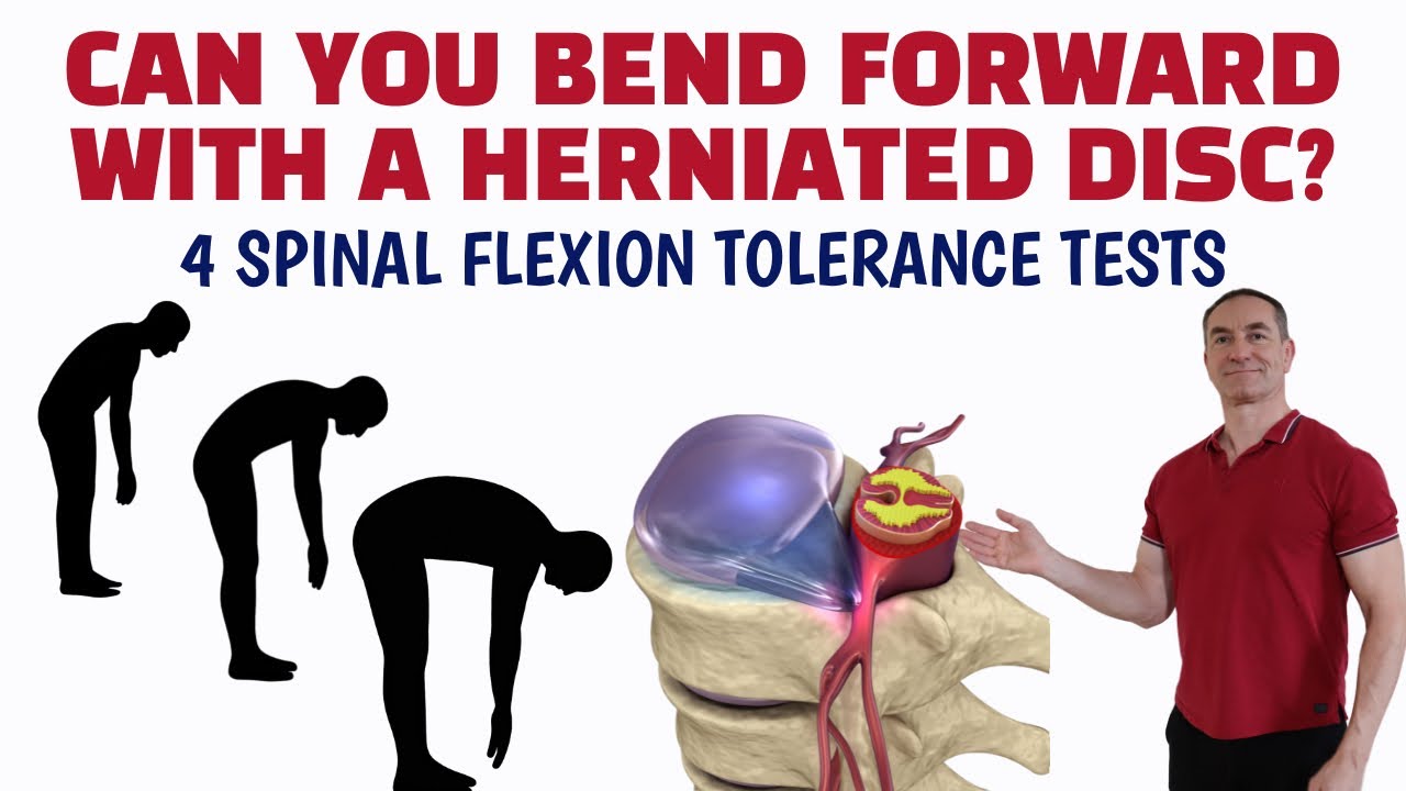 Can You Bend Forward With A Herniated Disc - YouTube
