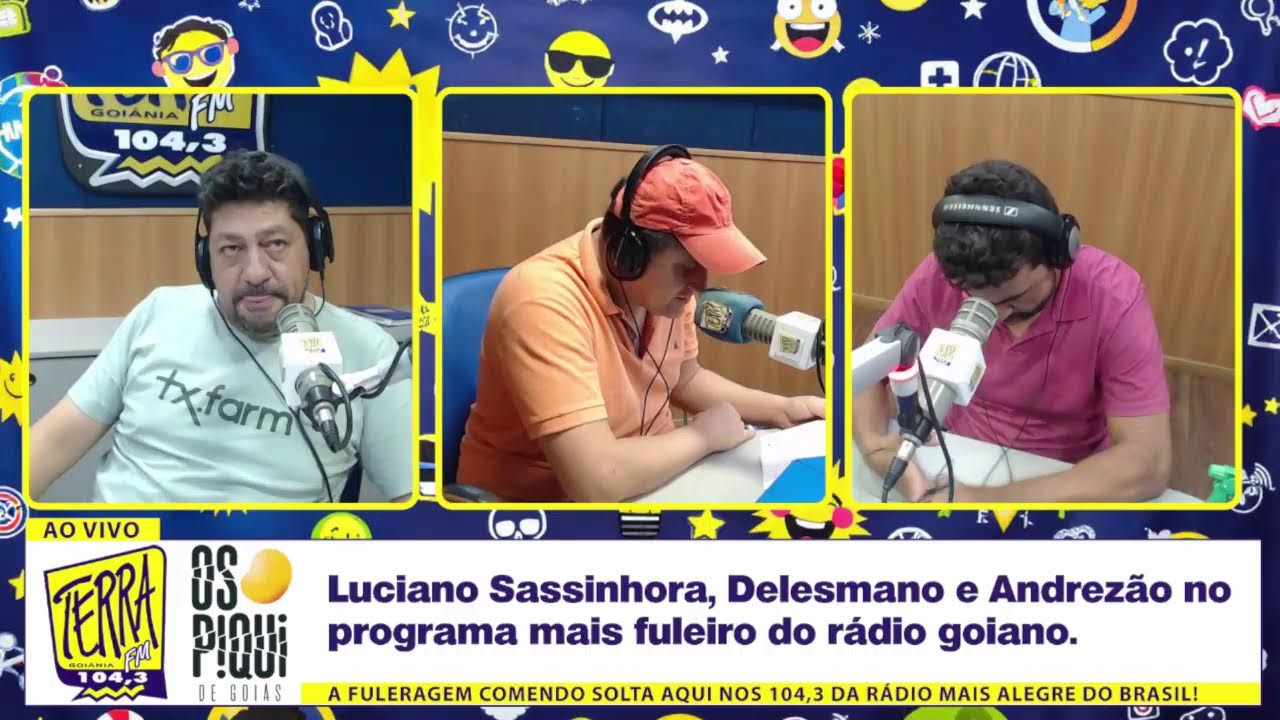 Os Piqui de Goiás | #live | Terra FM Goiânia - #923 - YouTube