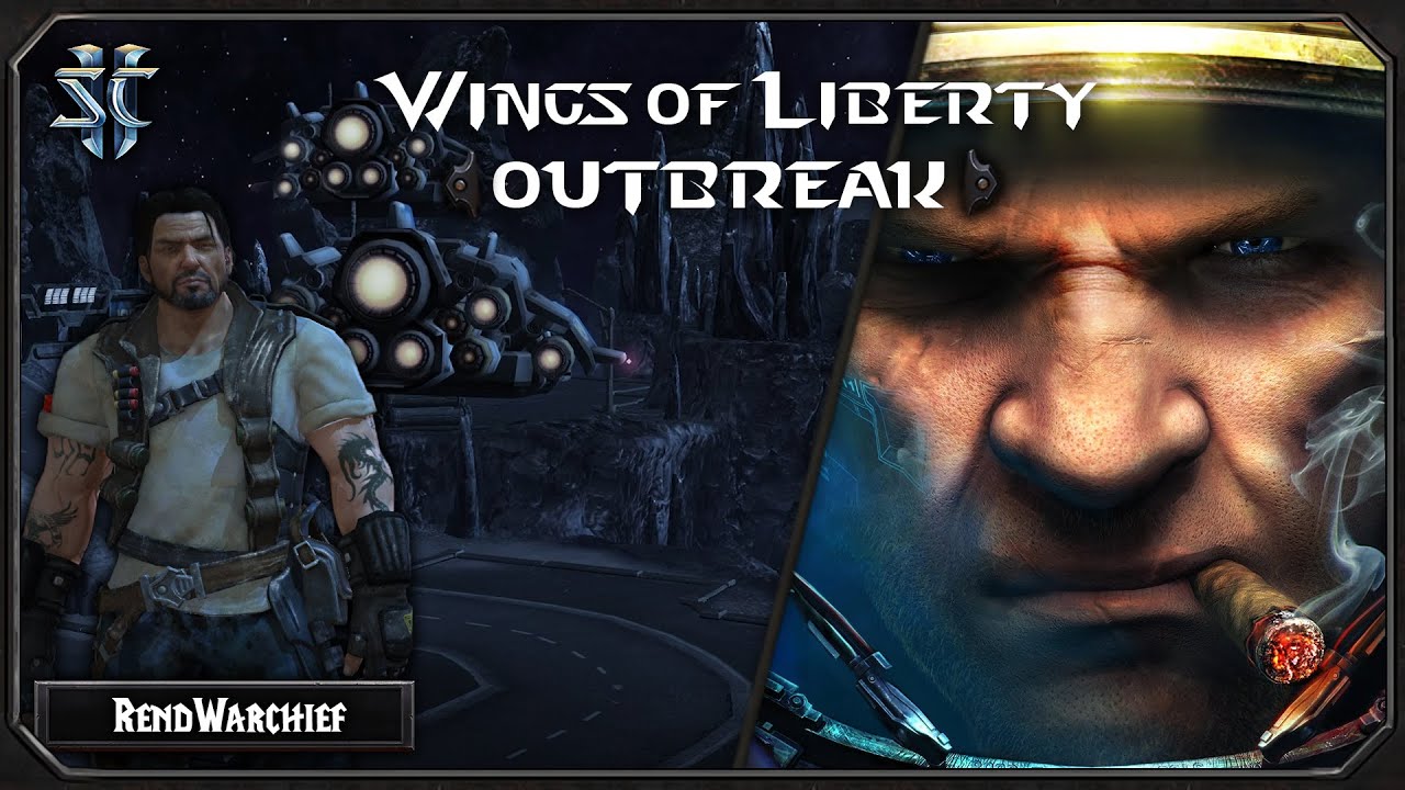 StarCraft II: Wings of Liberty Campaign - Outbreak [144 FPS] - YouTube