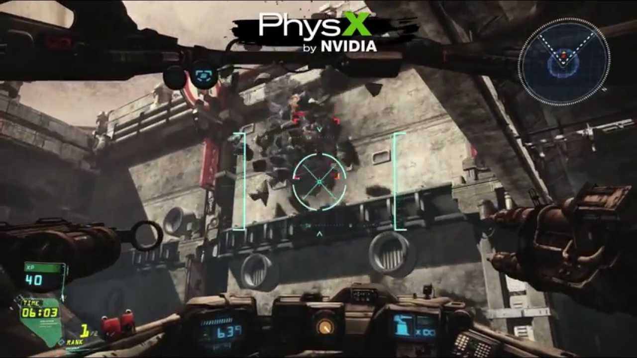 HAWKEN Map Destruction and Effects Powered by NVIDIA PhysX - YouTube