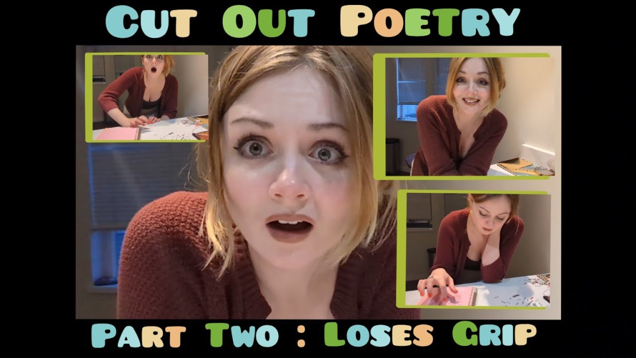 Cut Out Poetry Part 2 #diy #poetry - YouTube