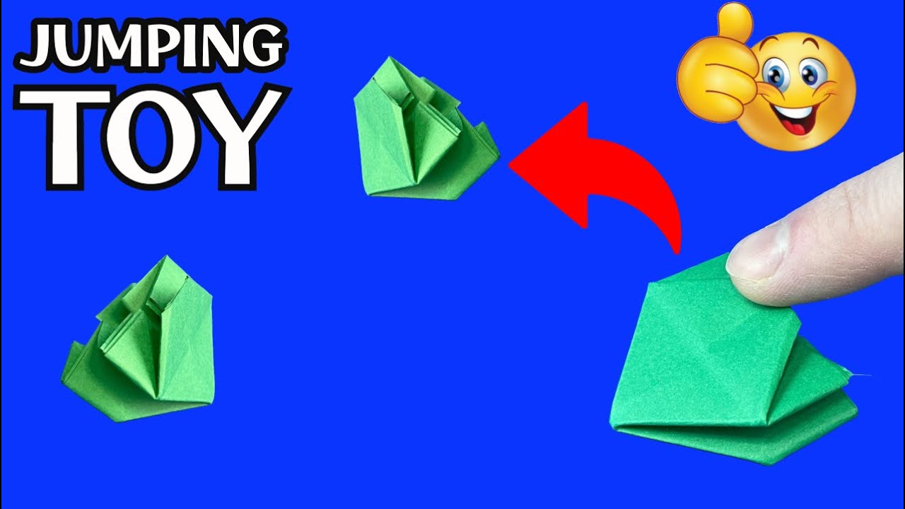 Dive into the World of DIY Jumping Paper Toys | Mr. Easy Origami ART ...