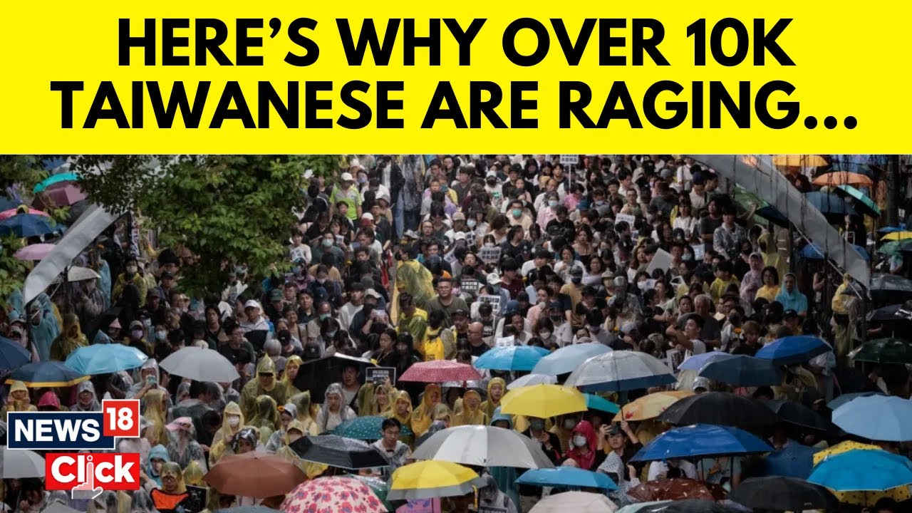 Taiwan Protests | Thousands Rally In Taipei City To Demand The Release ...