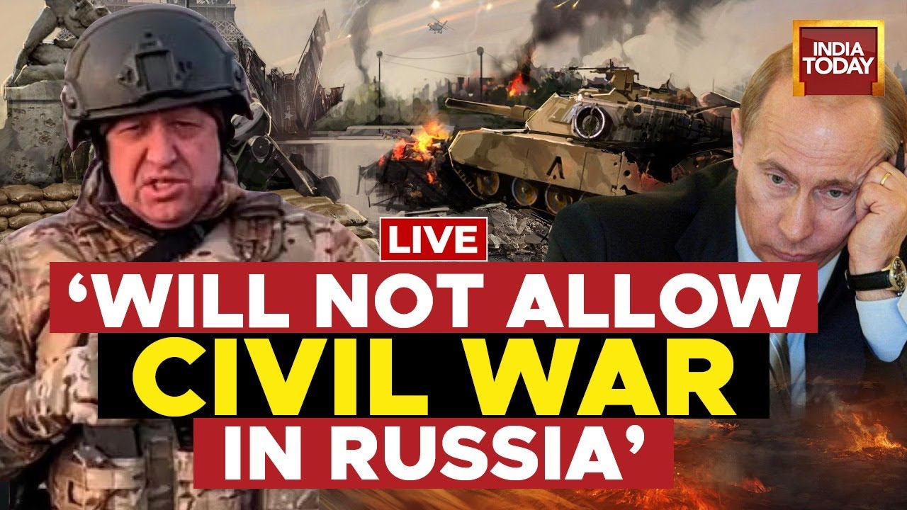 Russia Into Crisis LIVE: Putin Vows Strict Action | Wagner’s Rebellion ...