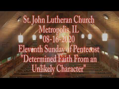 08-16-2020 Determined Faith From an Unlikely Character - YouTube