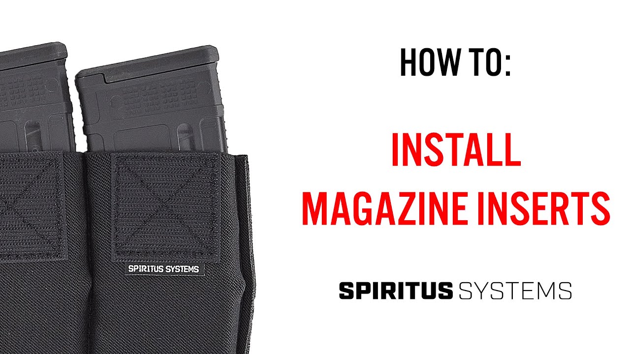 Magazine Insert Installation - YouTube