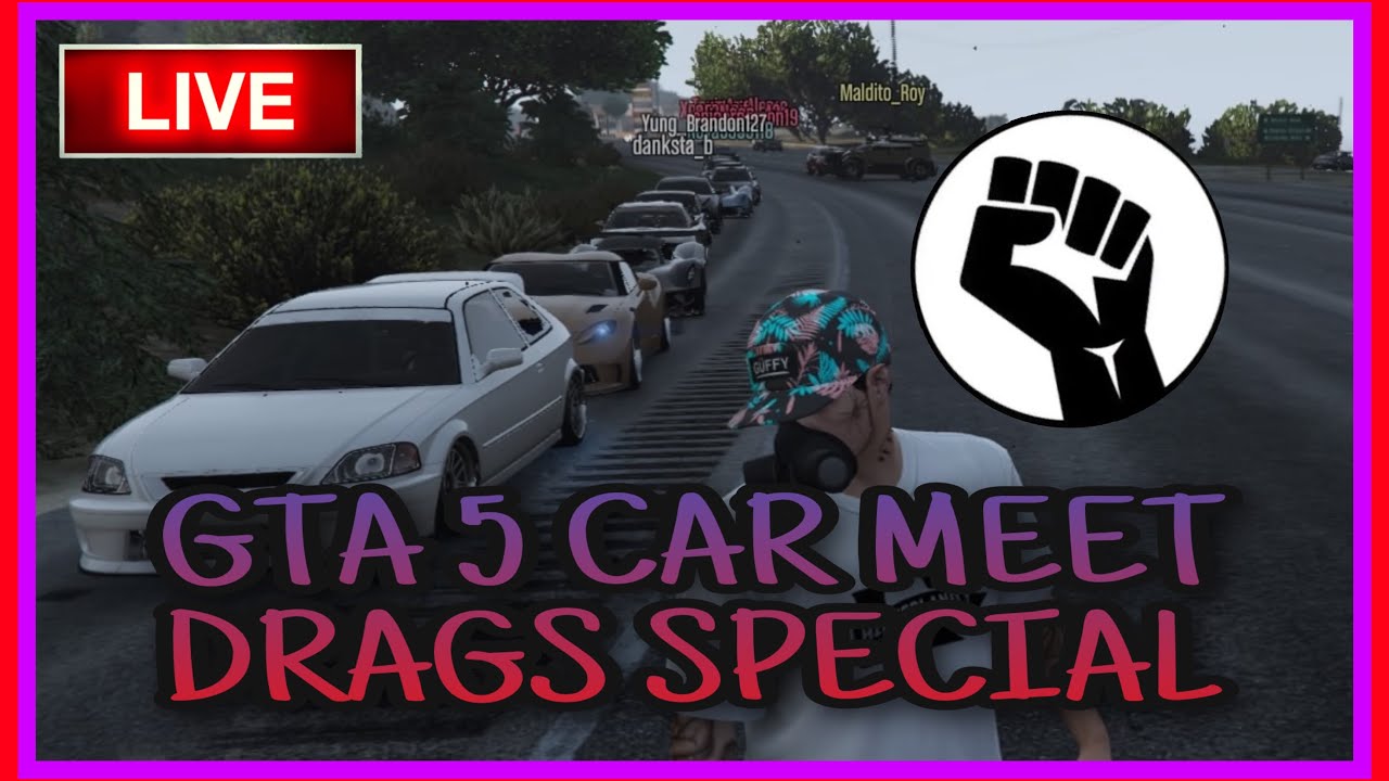 GTA 5 CAR MEET | GTA 5 CAR SHOWS [PS4] - YouTube