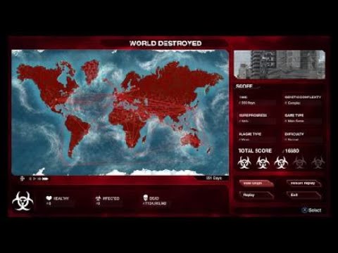 Plague Inc: Evolved Virus Normal Playthrough - YouTube