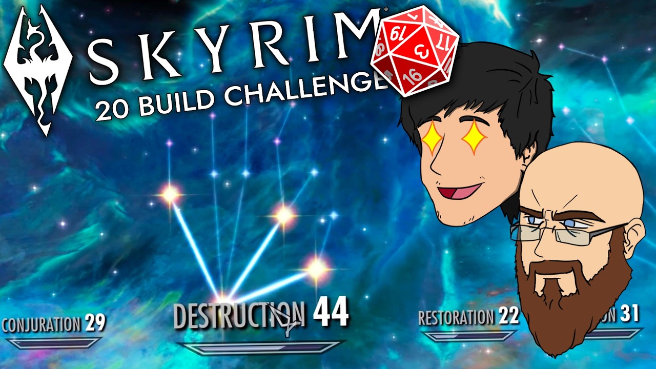 The Pay-2-Win Training Arc Begins! | Skyrim 20 Build Challenge | 15 ...