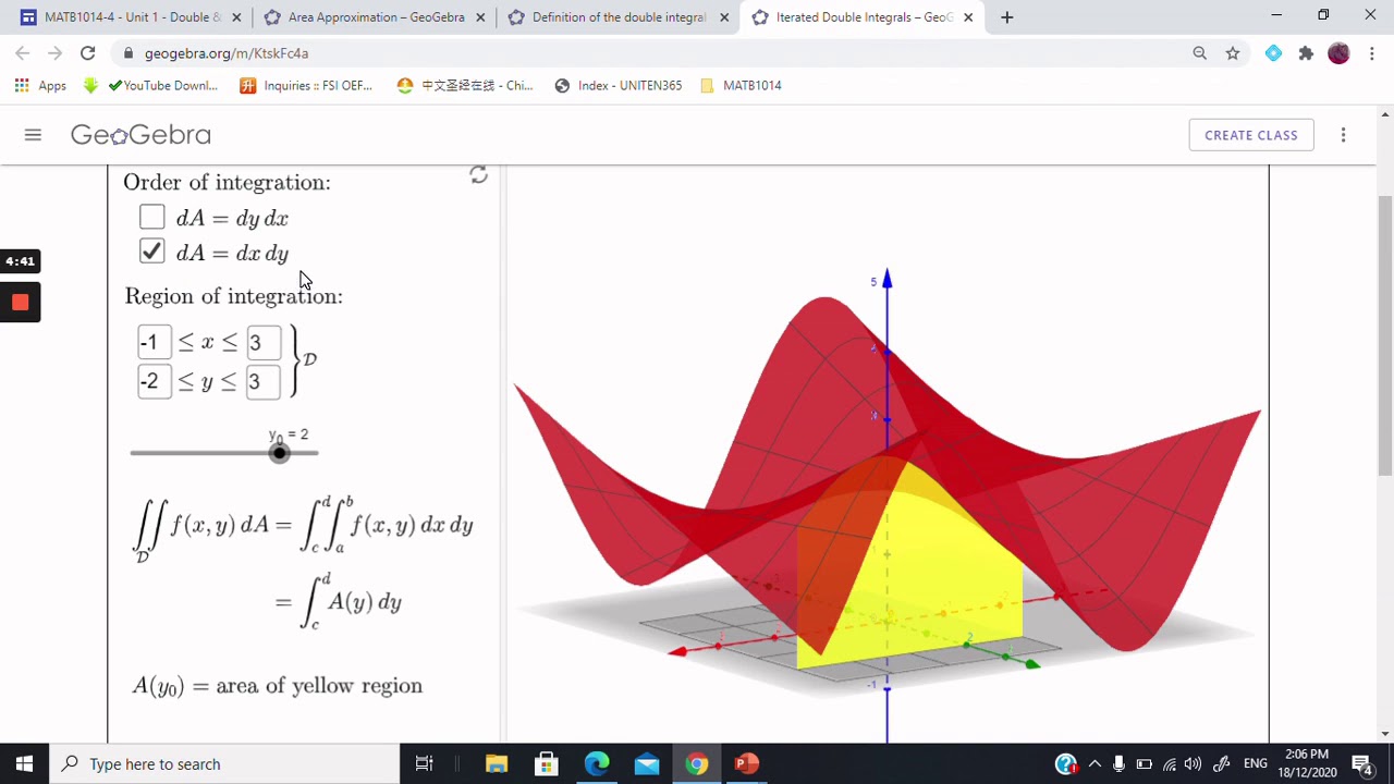Double Integrals over Rectangles - YouTube