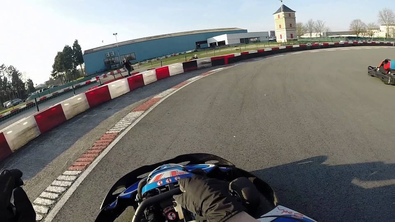 Karting Lille Outdoor GoPro Hero3+ 390cc HD - YouTube