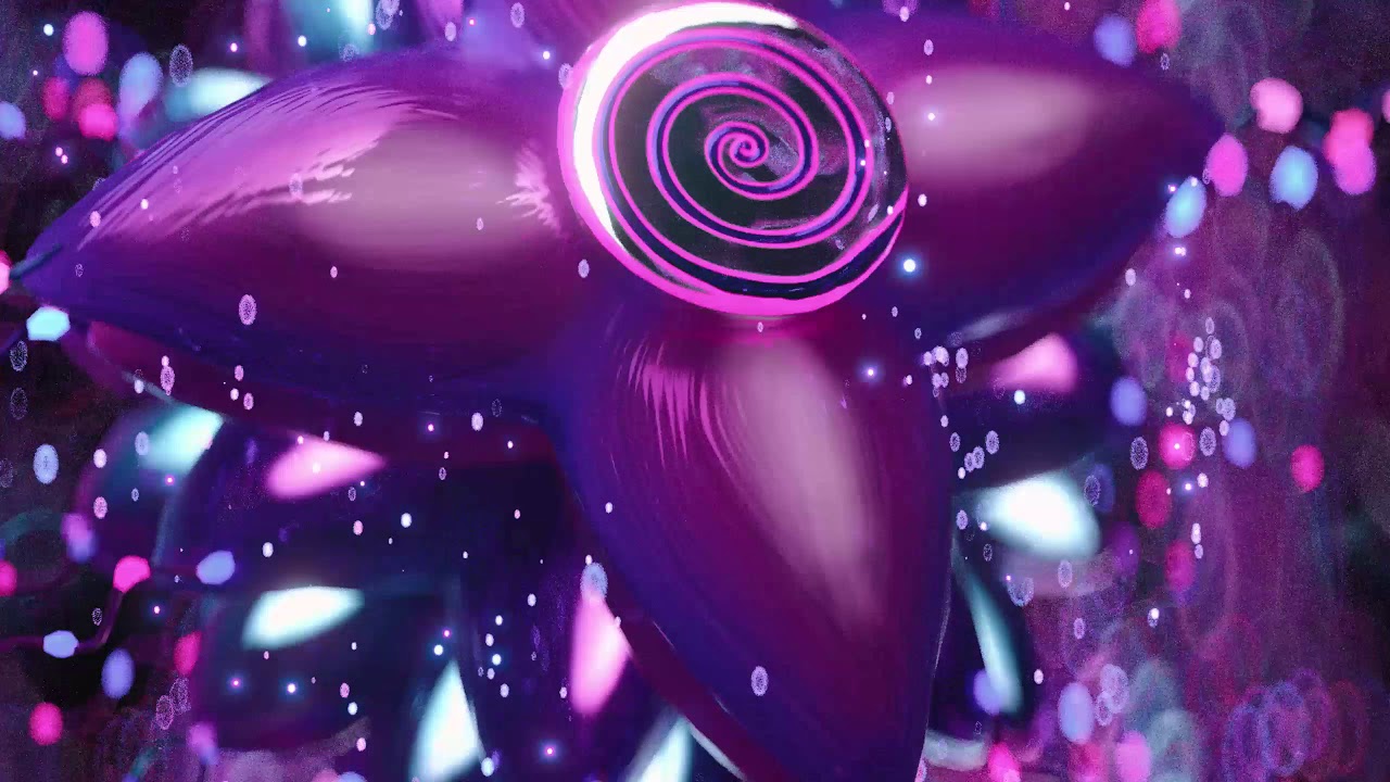 Dancing Flower 3D Music Visualizer - YouTube