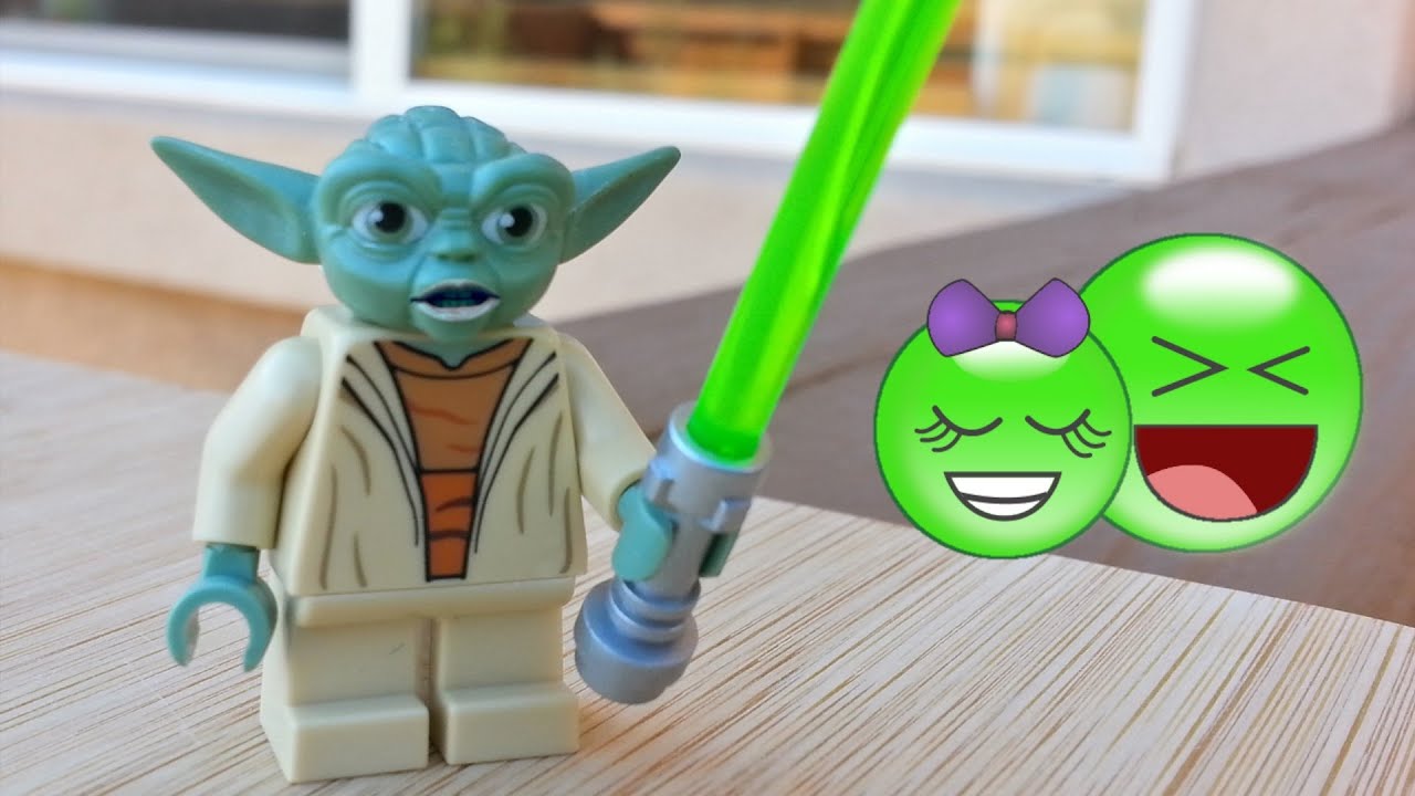 Mystery Surprise Lego Yoda and Padme | EatYourPeasTV - YouTube