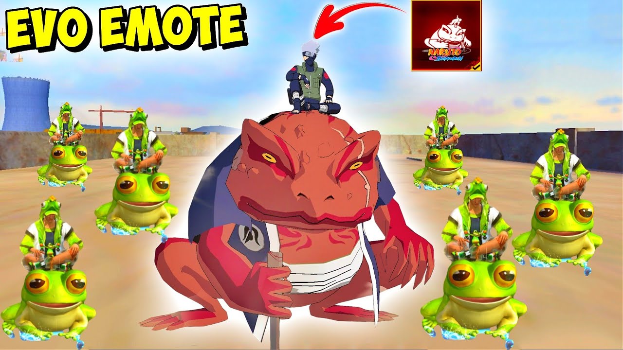 ये क्या बना दिया🐸 GOT NEW EVO SUMMON EMOTE😍BEST EFFECT AND COOL FROG ...