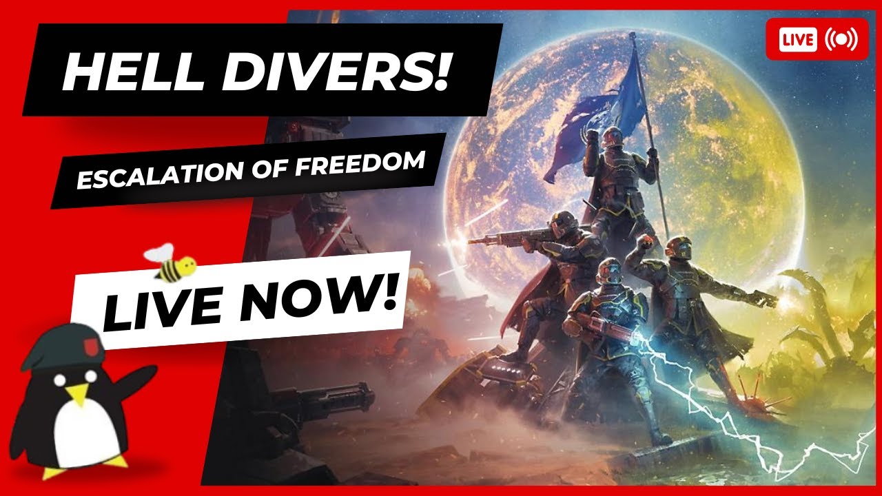 HELLDIVERS 2 Live Stream - YouTube