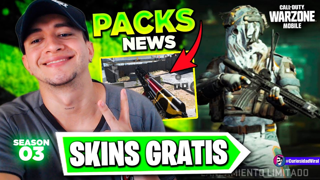 🔥Warzone Mobile: SKINS GRATIS RECLAMO LAS MEJORES | NUEVOS PACKS - YouTube