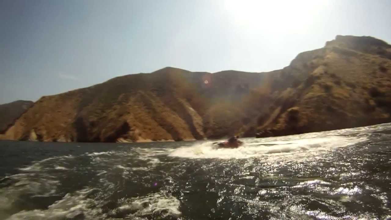 Pyramid Lake Jet Skiing & Cliff Jumping - YouTube