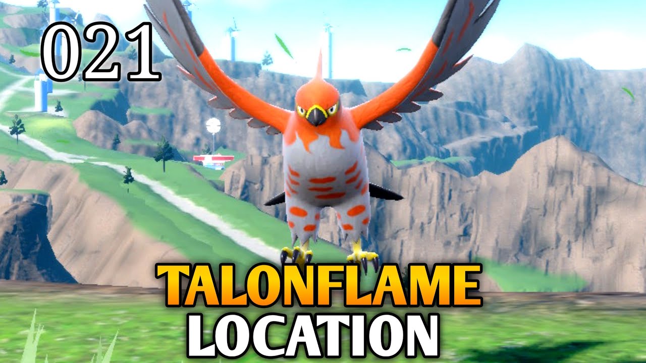 How To Catch Talonflame In Pokemon Scarlet & Violet | Paldea Pokedex ...