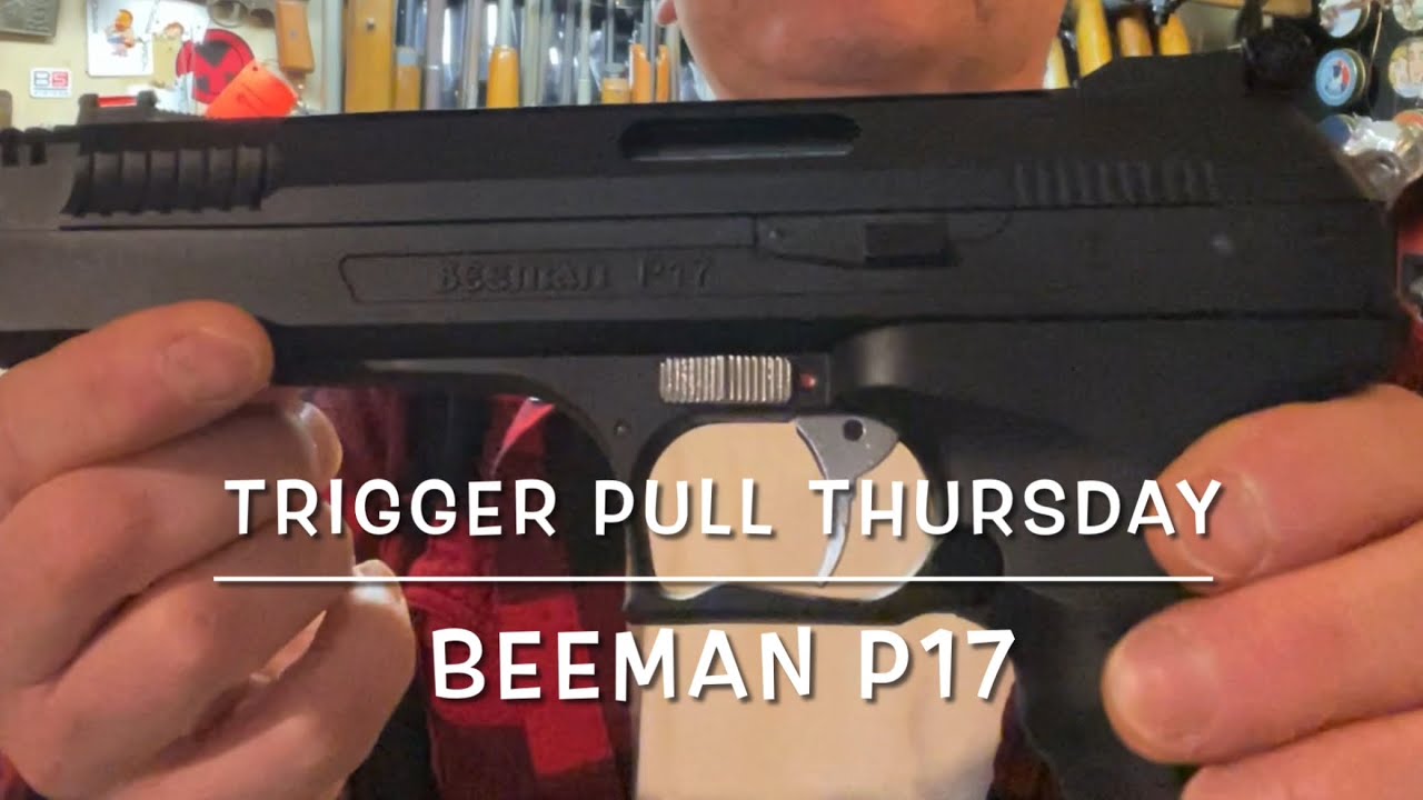 Trigger pull Thursday Beeman P17 single stroke pneumatic target pistol @RonWayneOfficial - YouTube