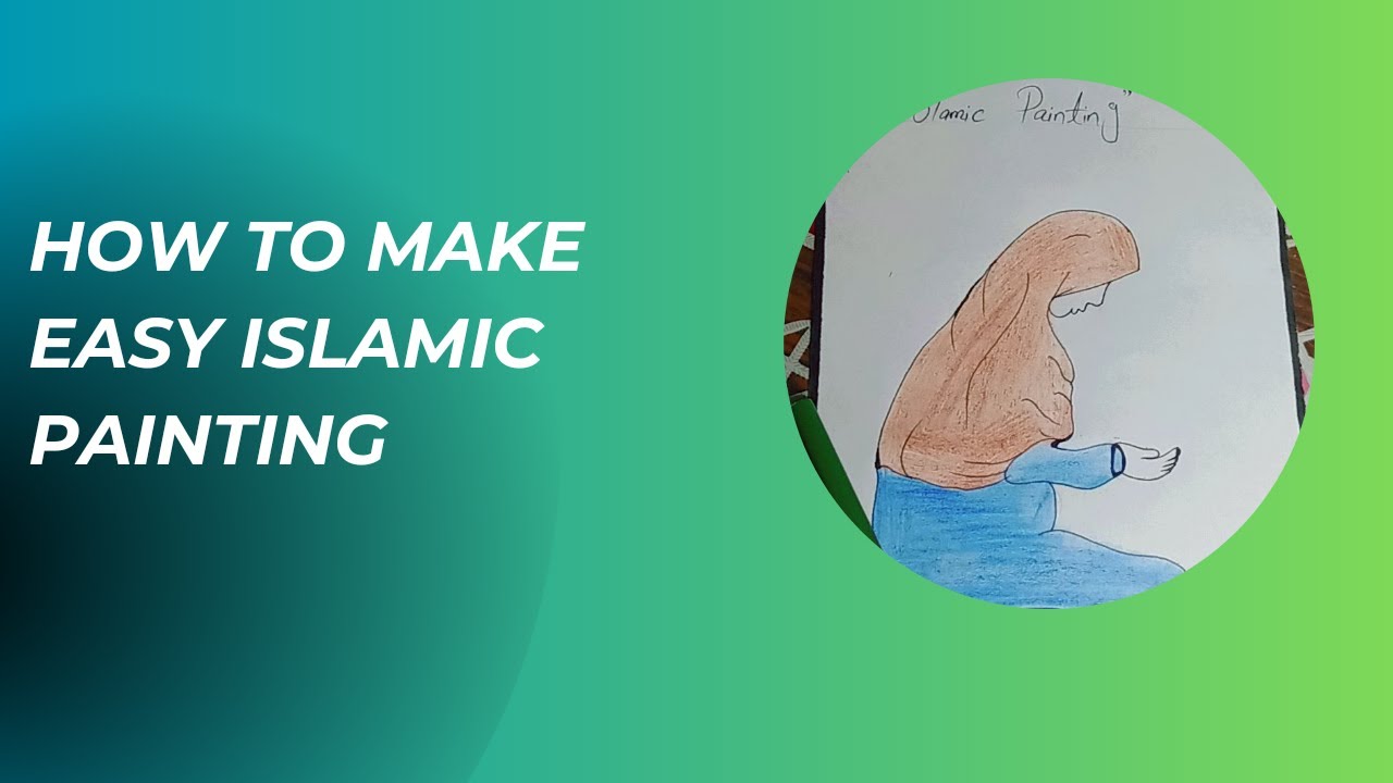 How to make easy Islamic painting// 🧕// - YouTube