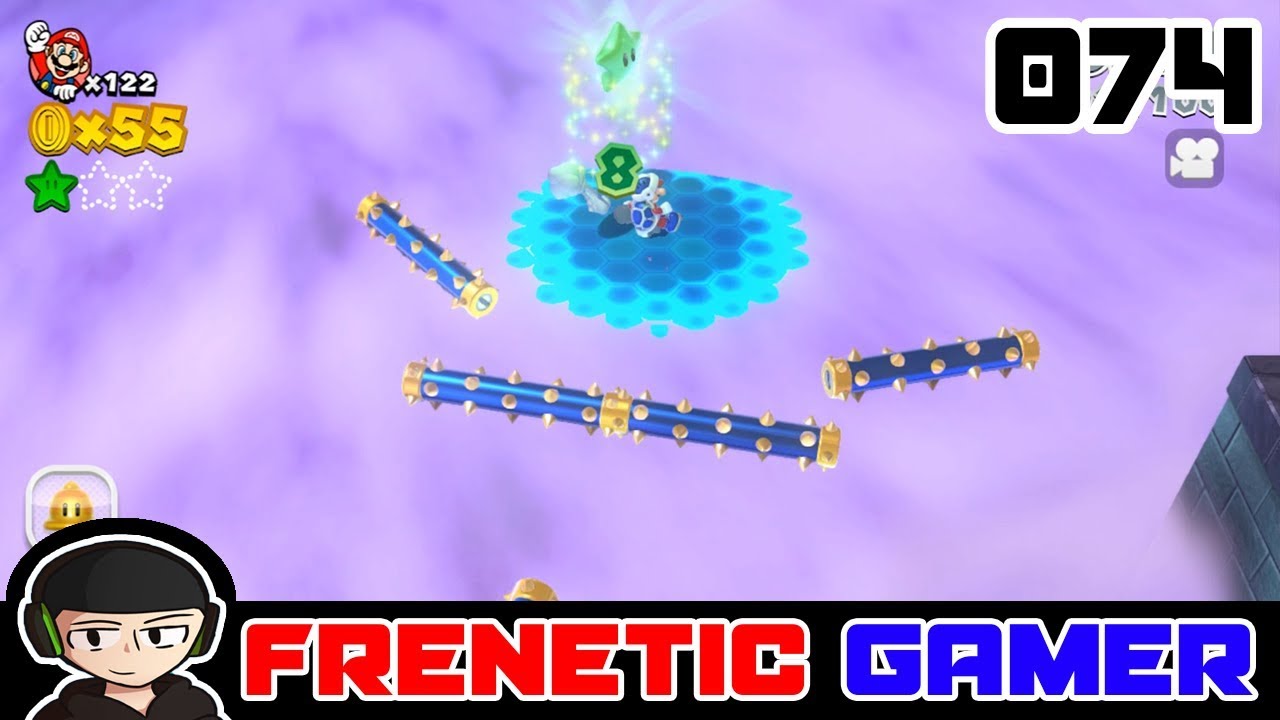 SUPER MARIO 3D WORLD: Gameplay Walkthrough World 8-4 Footlight Lane ...