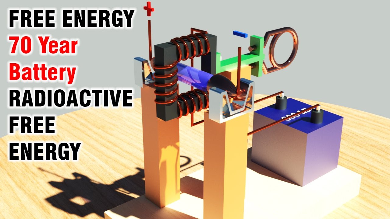 Free Energy Generator - 70 Year Battery!!! - Free energy from ...