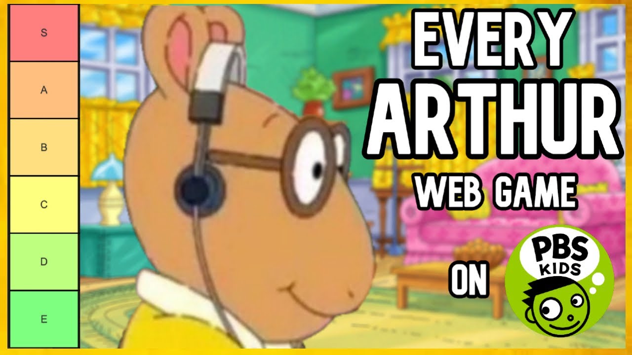 Ranking EVERY Arthur web game! - YouTube