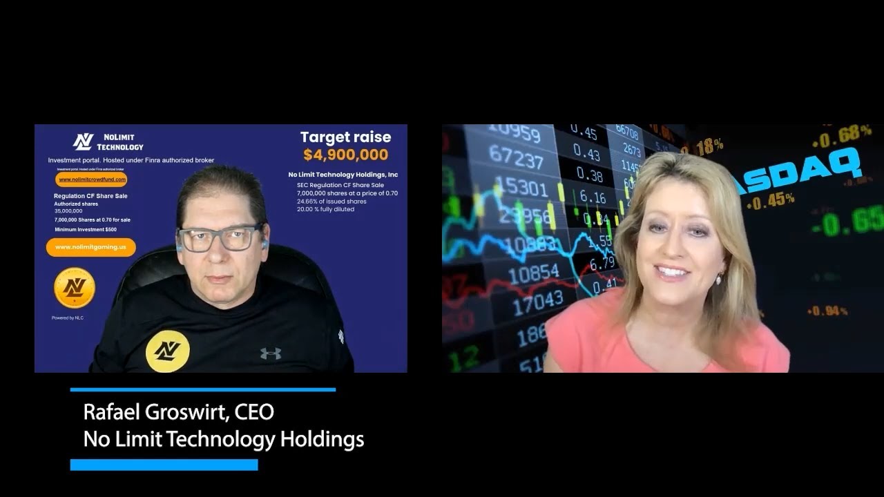 No Limit Technology Holdings: Regulation CF Share Sale - YouTube