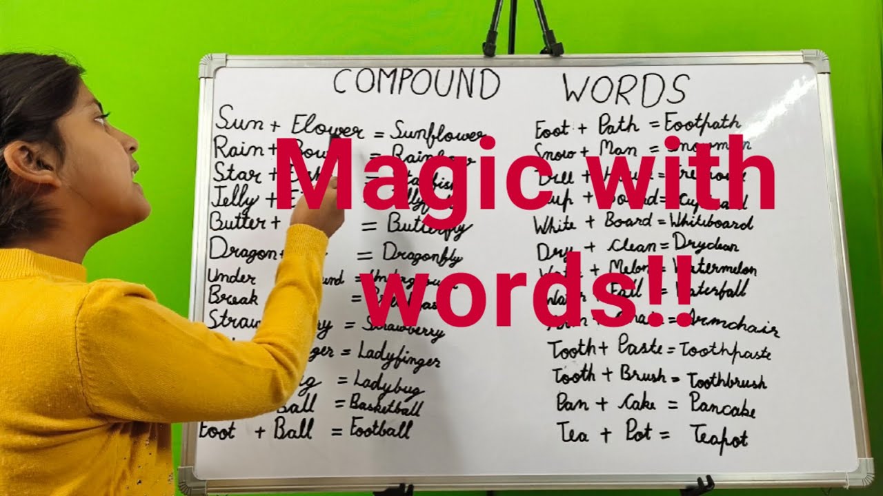 Magic words(Compound words) - YouTube