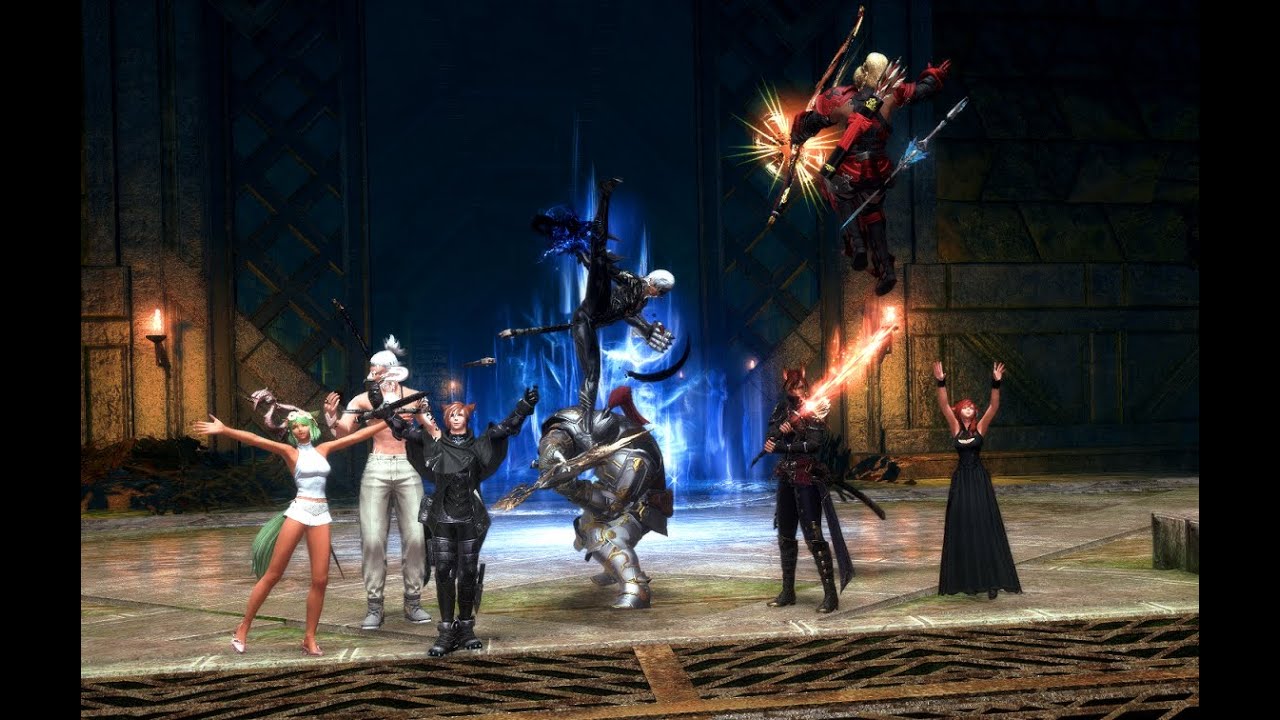 Final Fantasy XIV P2S Pandaemonium SAVAGE Hippokampos - Asphodelos ...