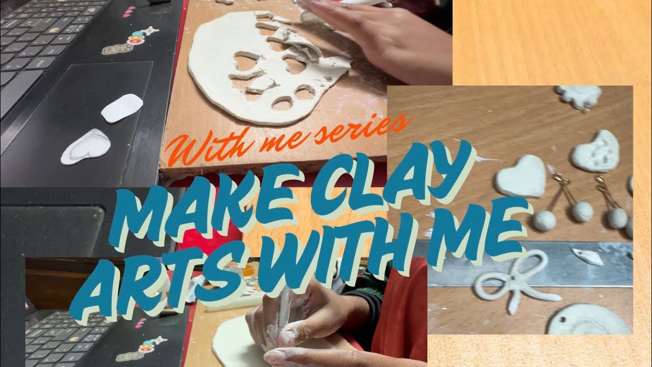 Relaxing Music & Peaceful 3-Hour Clay Art Making 👐// Make clayart with ...