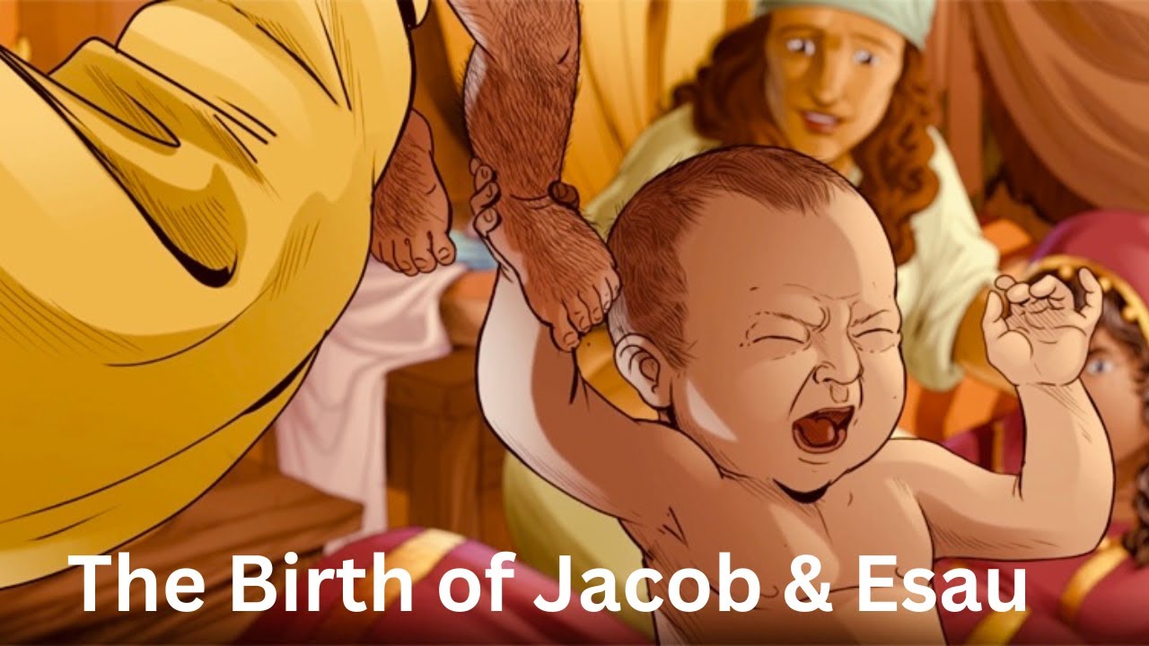 Bedtime Bible Stories for Kids || The Birth of the Twins: Jacob & Esau ...