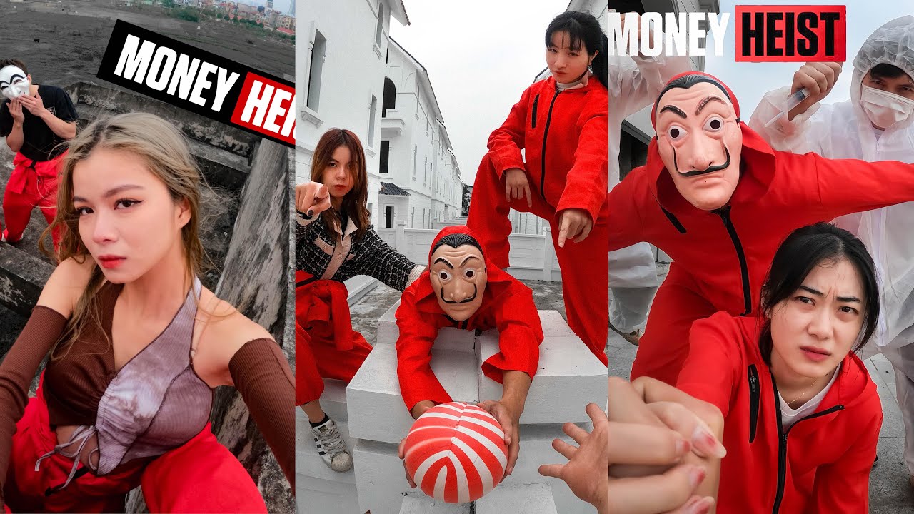 BEST TOP 3 MONEY HEIST ESCAPING ANGRY GIRLFRIEND (Epic Parkour POV ...
