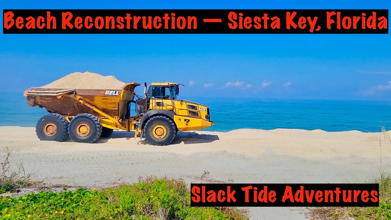 Beach Reconstruction: Siesta Key, Florida - YouTube