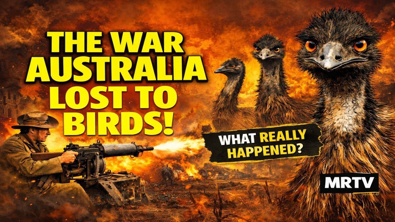 The War Australia LOST to Birds 😱 | The Great Emu War Explained | MRTV ...