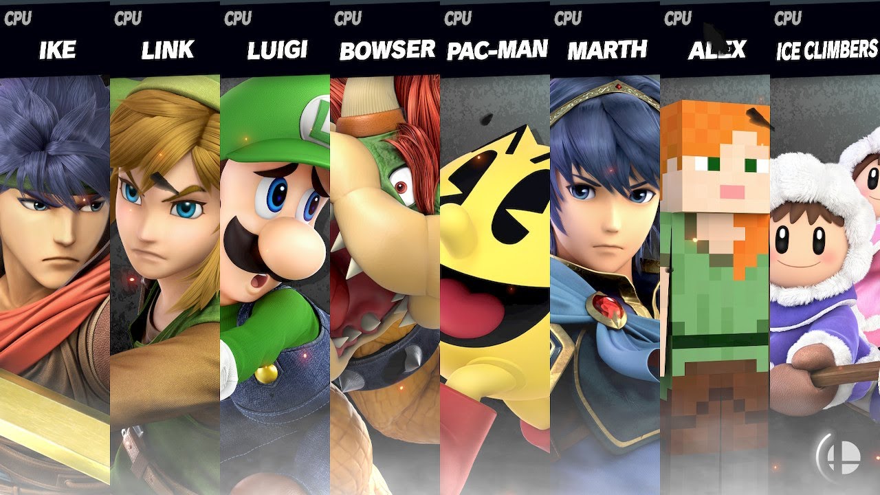 Smash Bros. Ultimate CPU Battle - Timed Battle!! - YouTube
