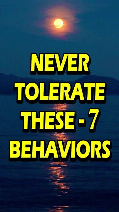 7 Toxic Behaviors You Should Never Ignore (Walk Away Fast) #stoicism ...